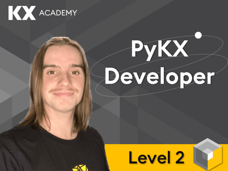 KDB-X Python - Level 2 - KX Academy